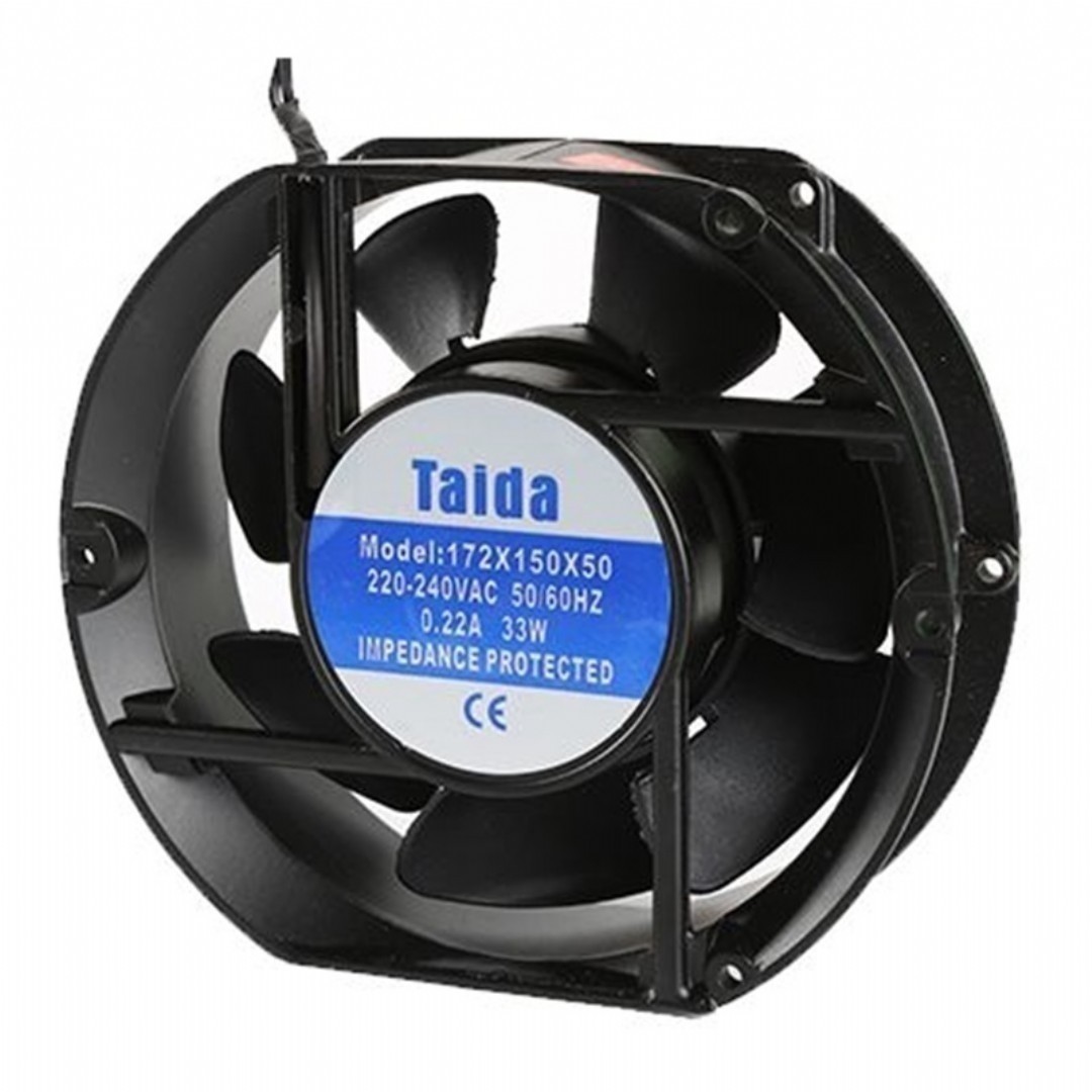 Tidar-Taida 172x50 mm Fan | 220 Volt Bilezik yataklı
